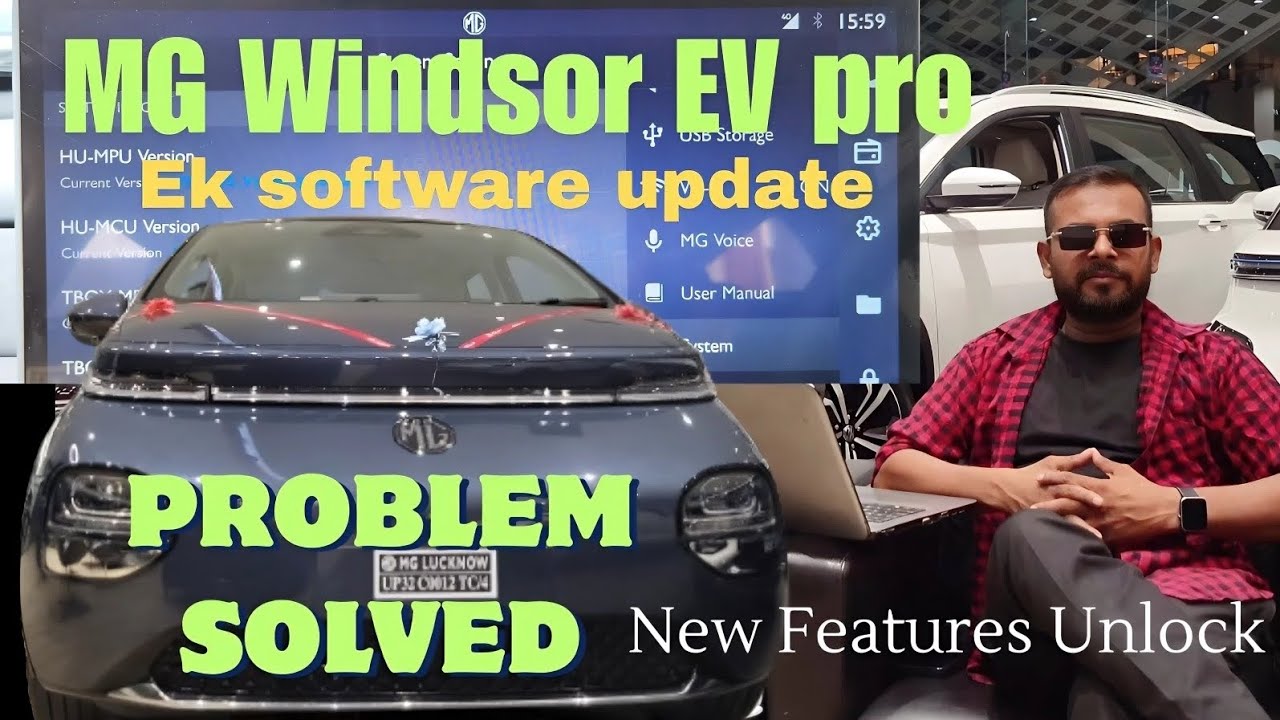 🔥New features unlock after this update and setting MG Windsor all ...