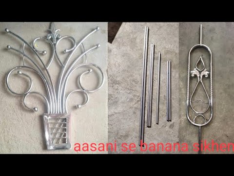 Gamla design Kaise Banta h. dekhiye (Steel) Railing design How is a ...