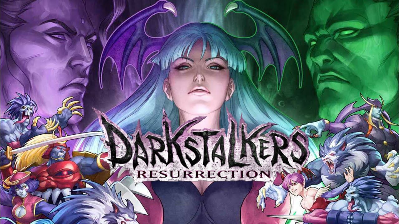 DARKSTALKERS RESURRECTION - ARCADE PLAYTHROUGH - NIGHT WARRIORS ...