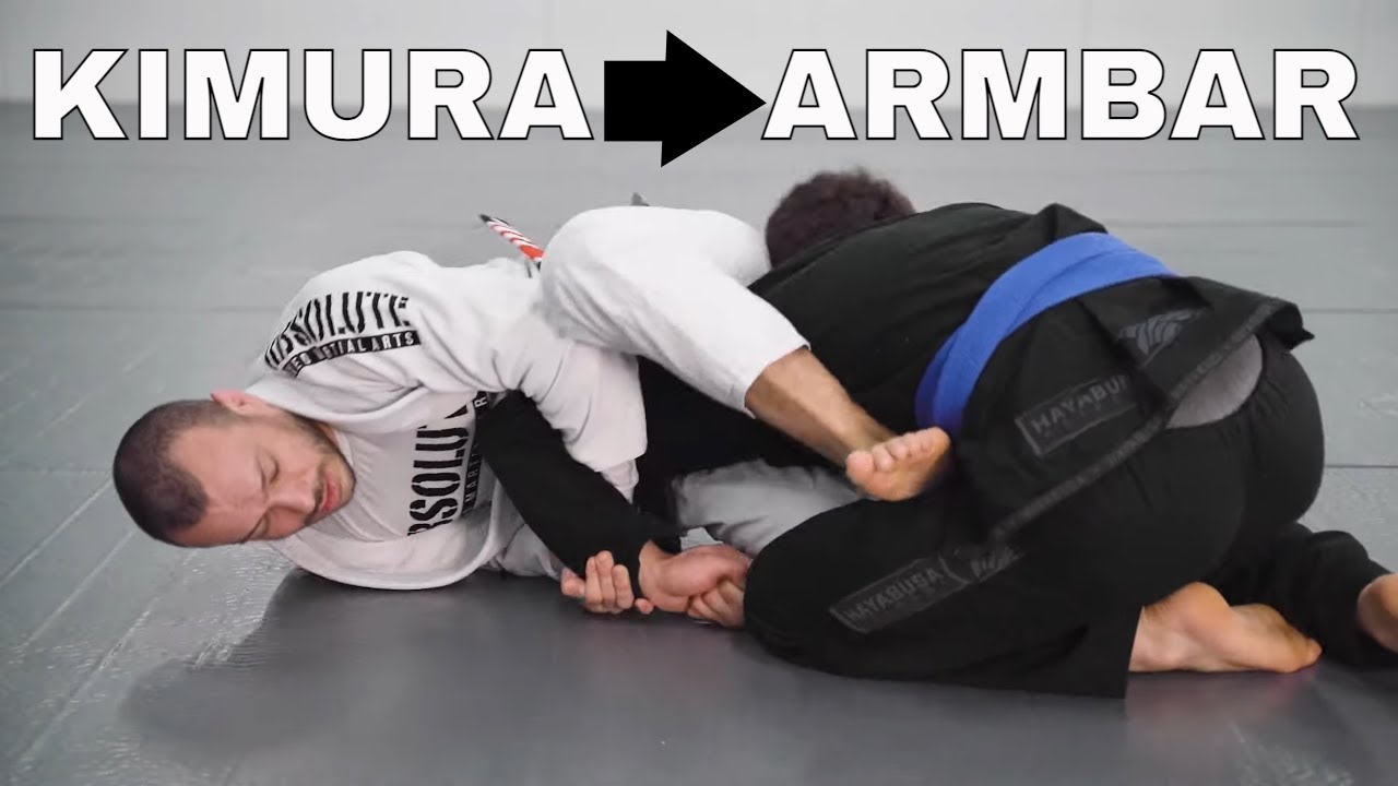 Kimura to Armbar from Bottom (Lachlan Giles) - YouTube