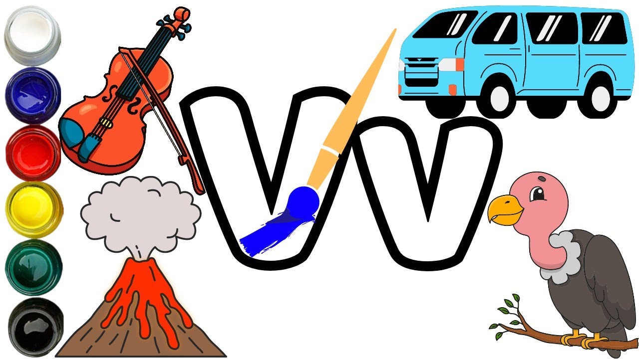 Alphabet | ABCD | Learn The Letter V | Phonics For Kids | Phonics Song ...
