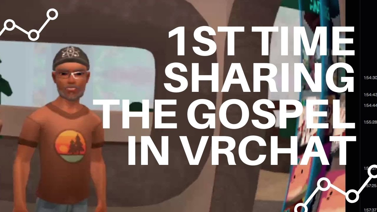Very 1st Time sharing the Gospel of Jesus Christ in VRChat - YouTube