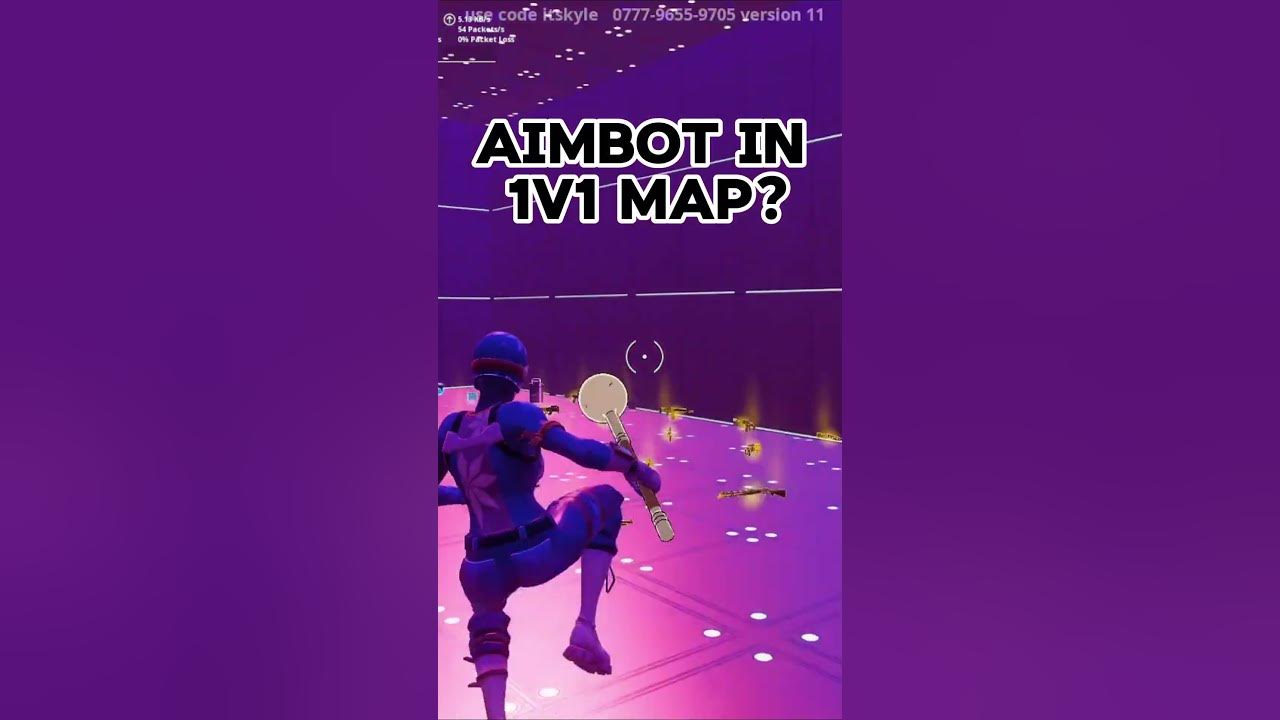 AIMBOT in a 1V1 MAP? 😱 (code in pinned comment) - YouTube