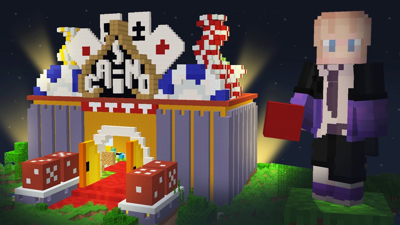 ZBUDOWAŁEM KASYNO aby Się WZBOGAGIĆ w Minecraft.. (PB #1) - YouTube