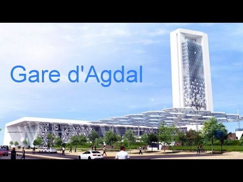 Nouvelles gares de Train a Rabat : Agdal et Rabat Medina. - YouTube