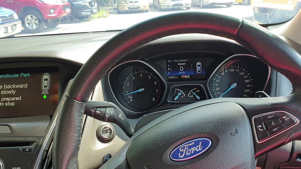 Ford Focus (2015) Automated Parking - YouTube