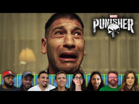 Reactors Reactions to FRANK'S DINNER NIGHTMARE | Punisher 1x6 'The Judas Goat'