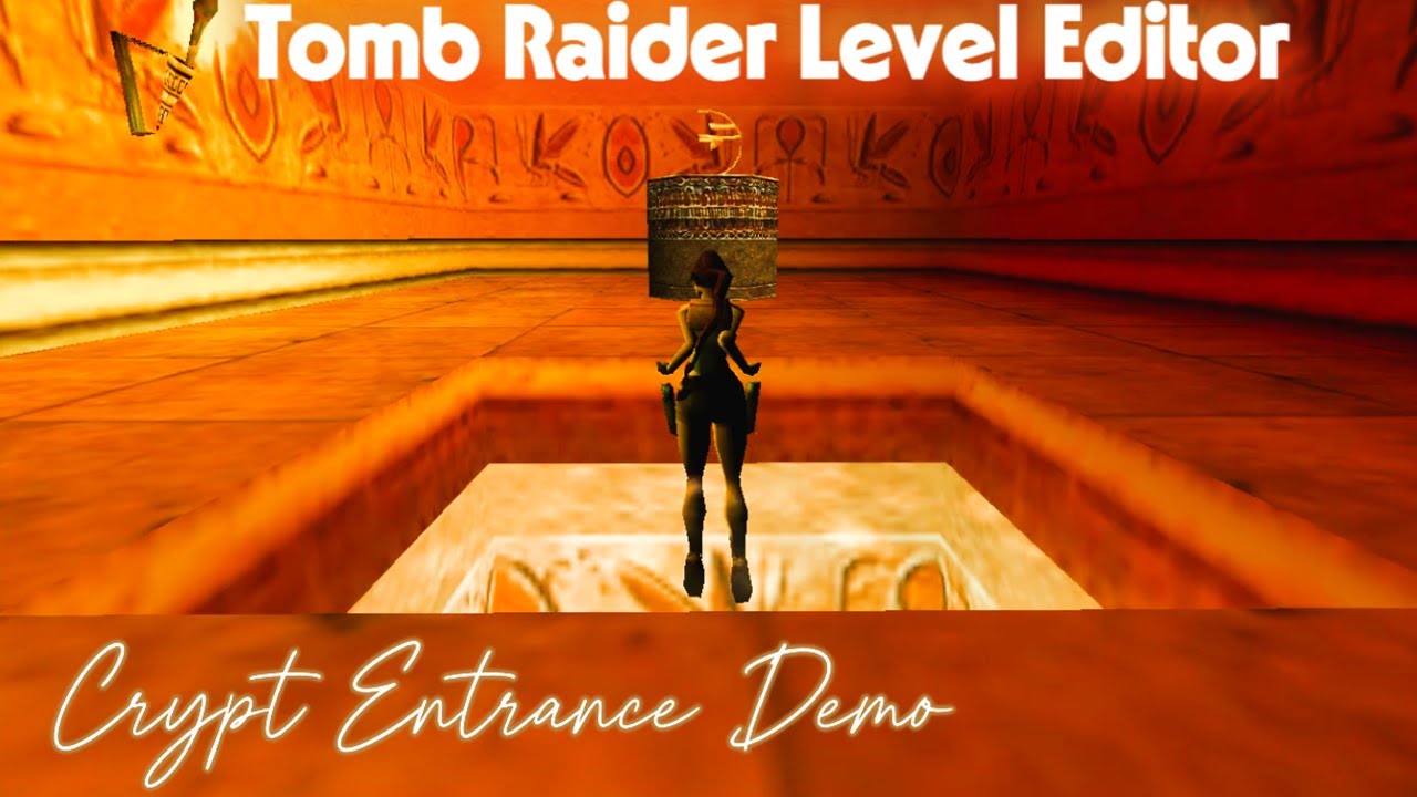 TRLE mods - tomb raider 4 - Crypt Entrance - Jantje - Jan Haeck - YouTube