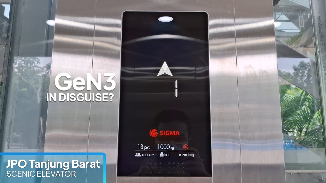 GeN3 in DISGUISE? | Brand New Sigma Elevator - Tanjung Barat Footbridge ...
