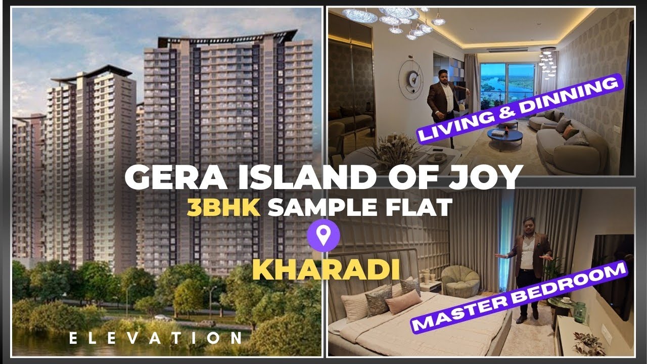 GERA ISLAND OF JOY : 3.5 BHK Show Flat with Servant | Features ...