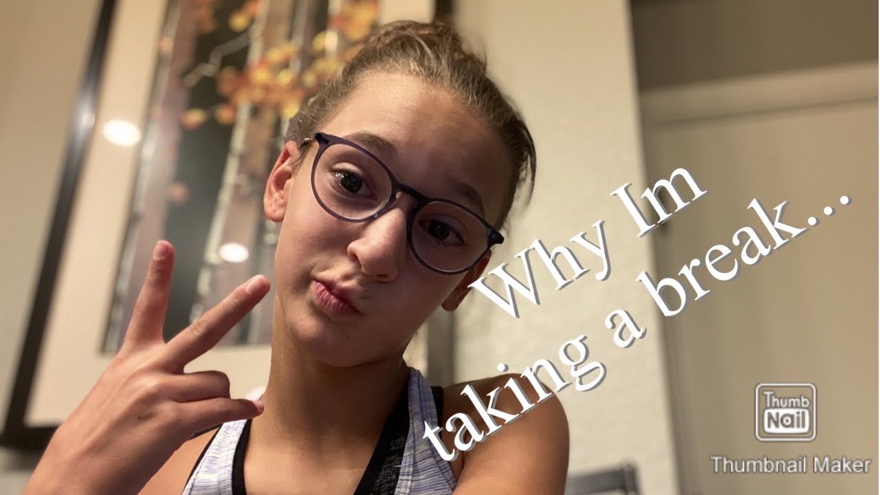 I’m taking a break... - YouTube