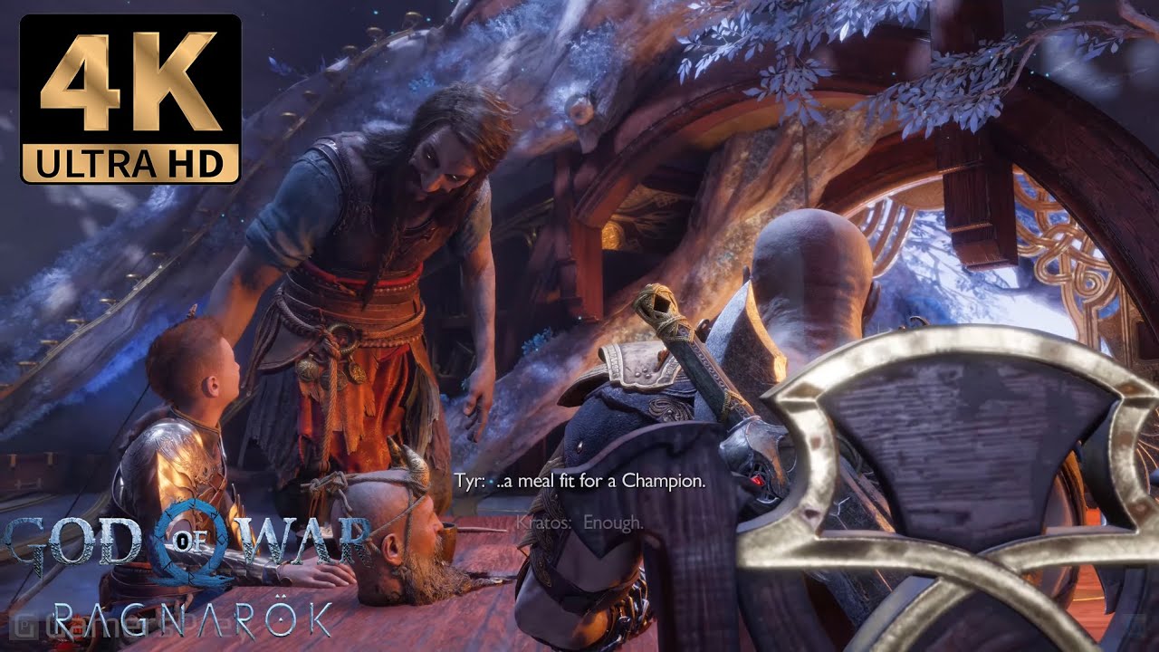 GOD OF WAR RAGNAROK PS4 PRO Walkthrough Gameplay Part 4 - YouTube