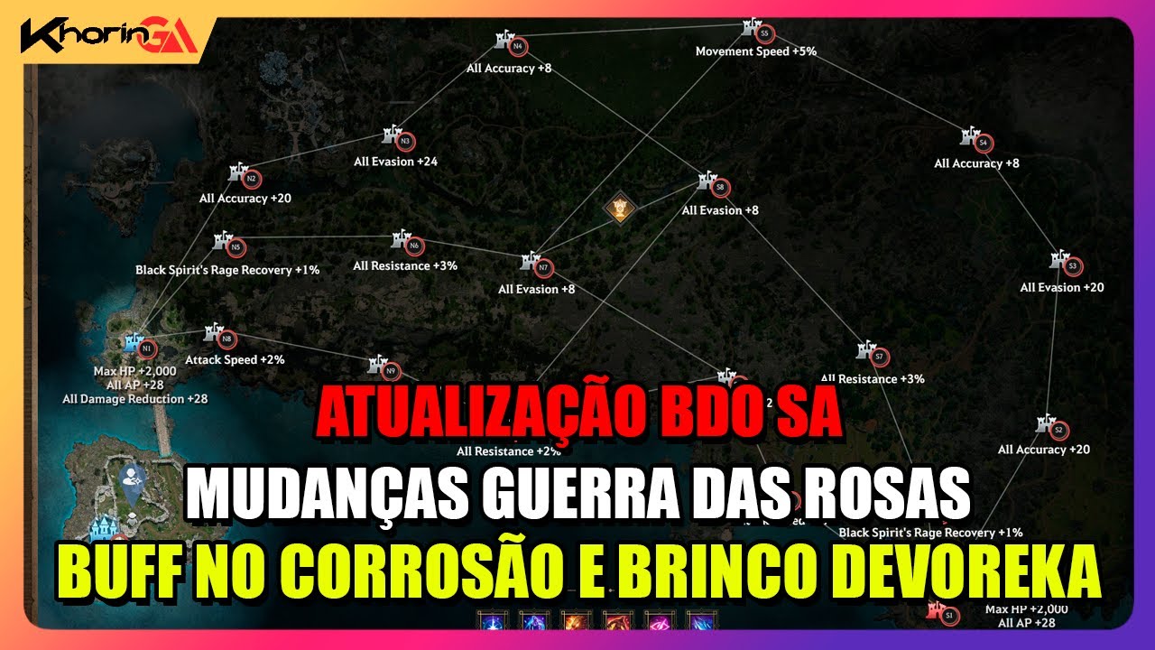 RESUMO ATUALIZAÇÃO BDO SA 13/03/2024 - BLACK DESERT - YouTube