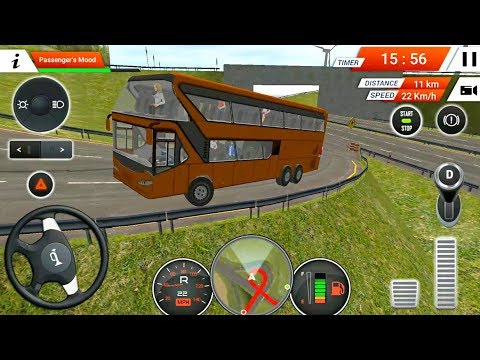 Coach Bus Driving Simulator 2018 - Android Gameplay FHD - YouTube