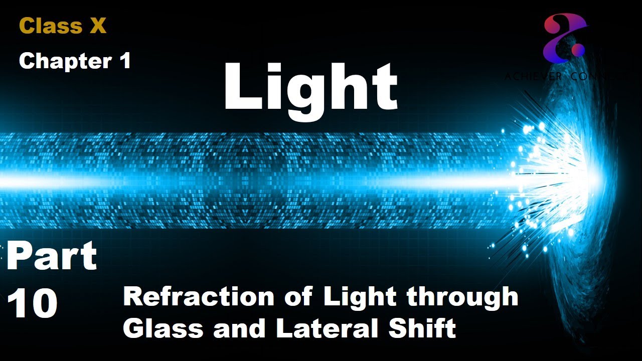 Light | Part 10 | Refraction Of Light Through Glass Slab and Lateral ...