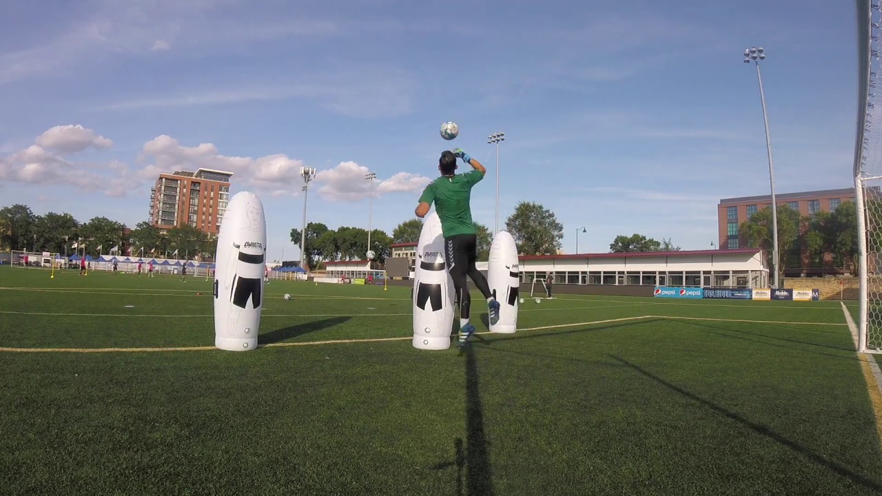 Pro Goalkeeper training: Handling & dealing with crosses under pressure ...