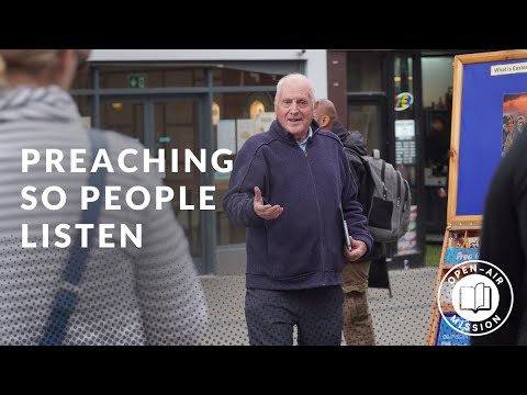 How to engage a crowd | Open-Air Preaching 101 - YouTube