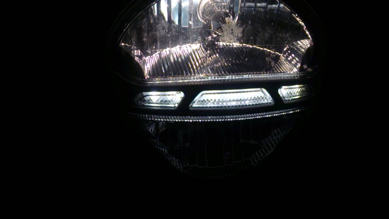 Ducati Monster LED headlight 696 796 797 1100 - YouTube