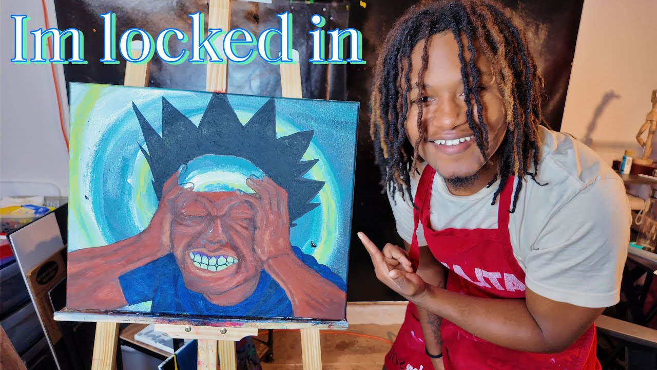 This Is My BEST Art Yet!! | Slangin Paint ep.9 - YouTube