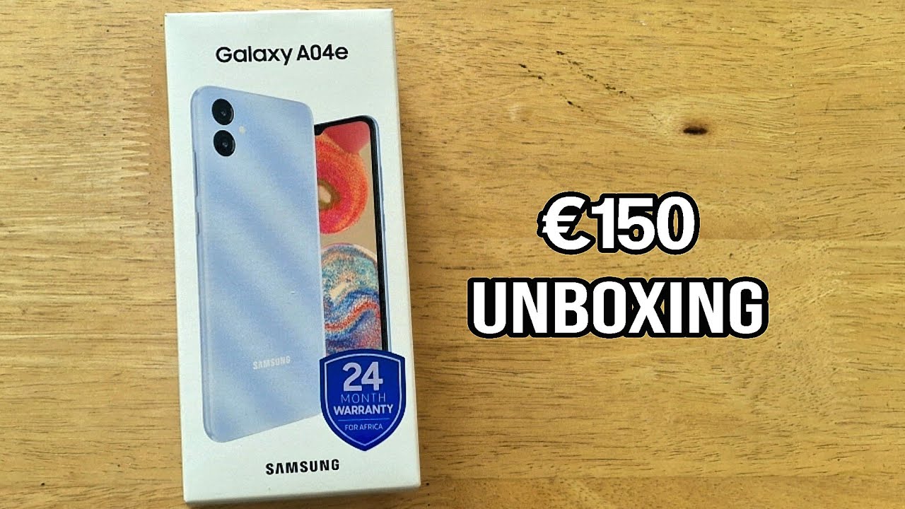 Samsung A04e Unboxing In 2023 - YouTube