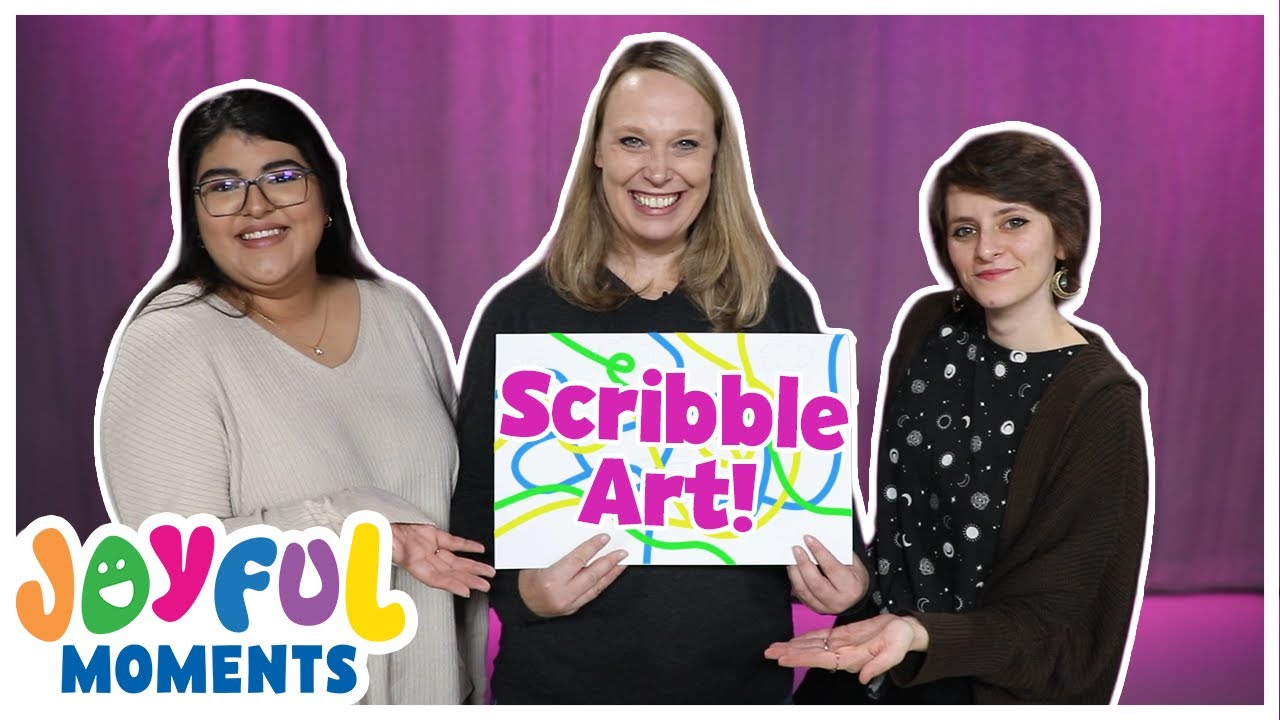 Make Scribble Art with Friends! | JOYful Moments - YouTube