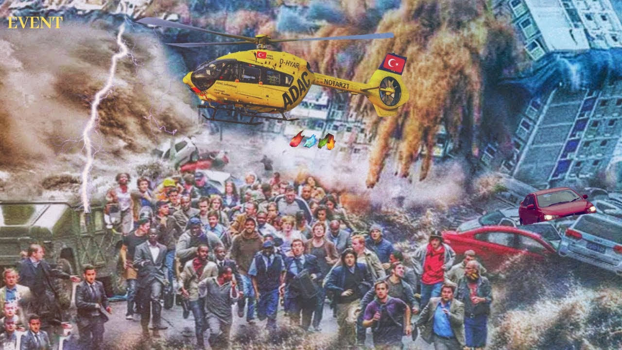 Apocalypse In Turkey!⚠️ Severe Earthquake Hits Turkey, Malatya! - YouTube