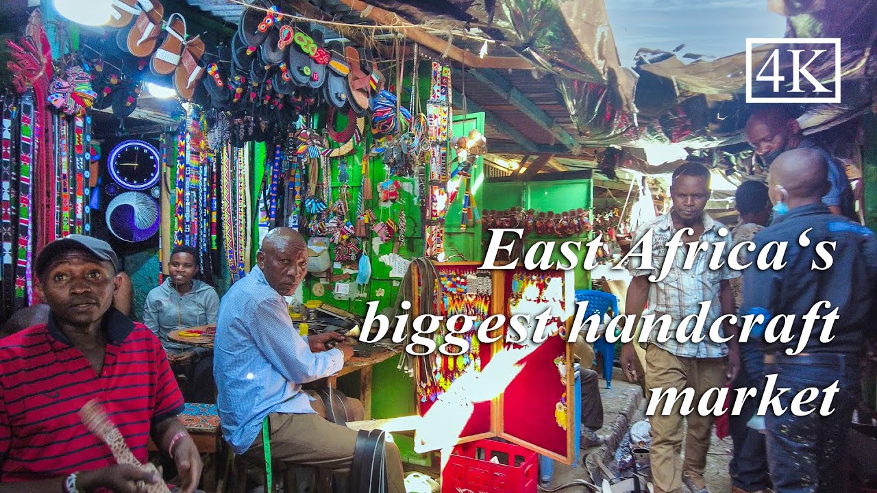 NAIROBI KENYA Kariokor Market | East AFRICA'S BIGGEST Handcraft Market ...