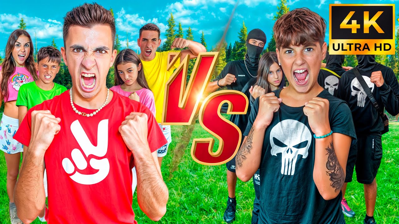 ¡LA PANDILLA DE MI HERMANO vs MAXIMO SQUAD!🔥(SERIE COMPLETA) - YouTube