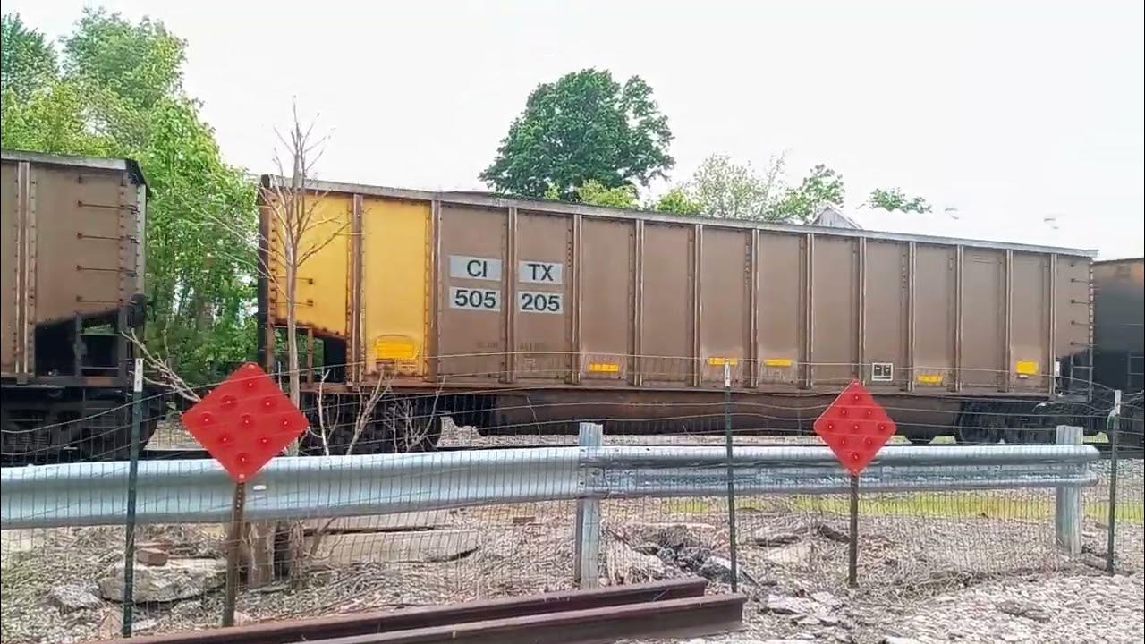 BNSF 5863 Leading Coal Train near Callao MO 2 DPU Alright - YouTube