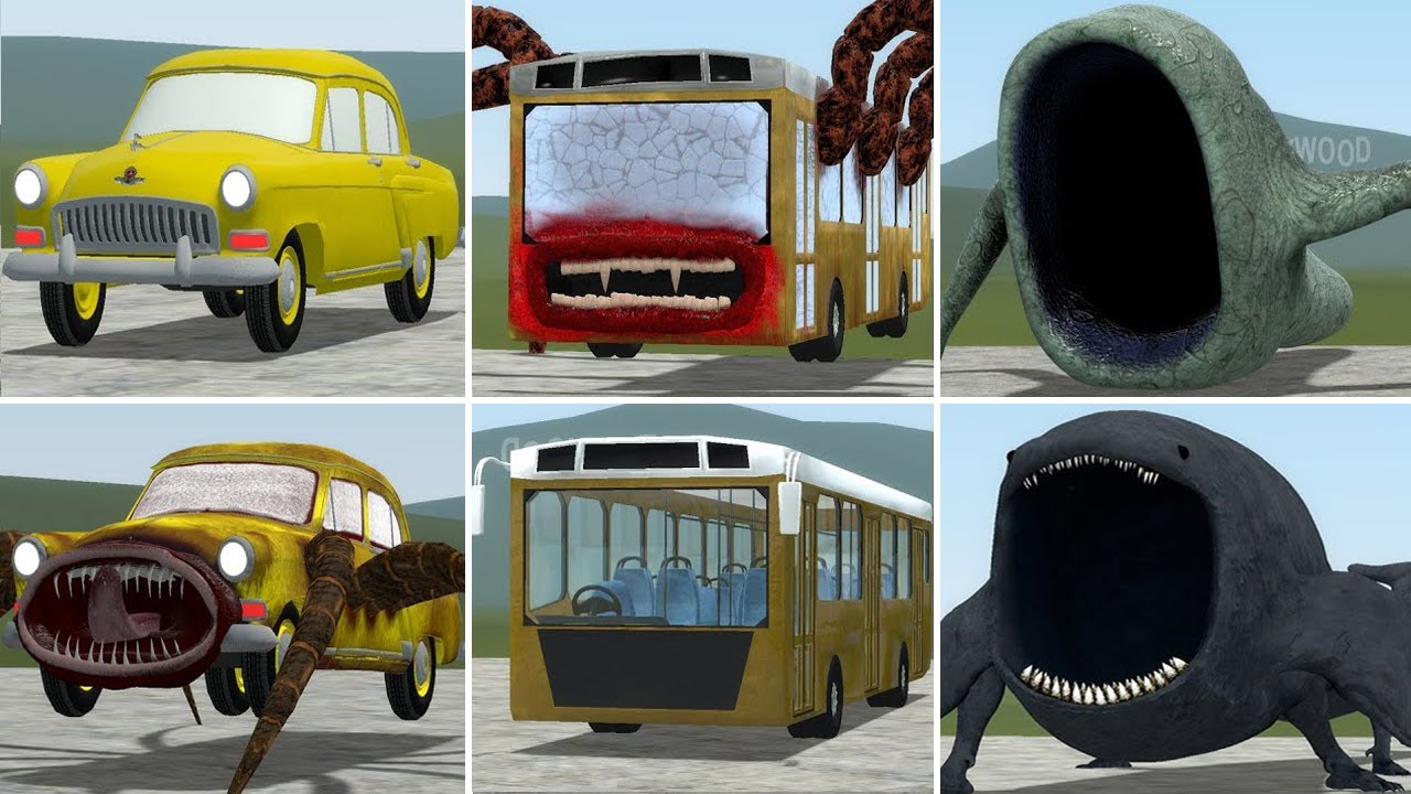 OLD AND NEW UPDATE: BUS EATER, THE BLOOP, CAR EATER VS ALL TREVOR ...