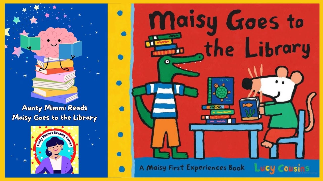 "Maisey Goes to the Library! 📚 Fun & Educational Storytime for Kids ...
