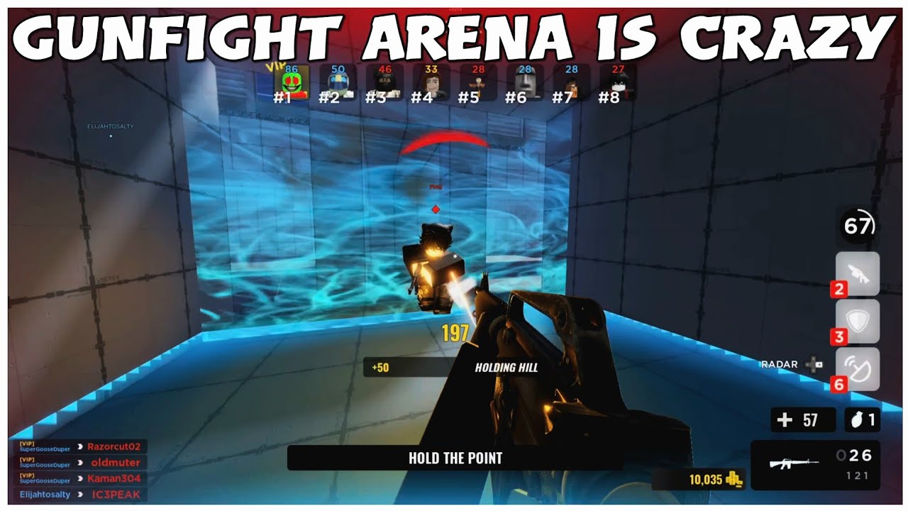 GUNFIGHT ARENA IS SERIOUSLY INSANE! (GUNFIGHT ARENA) #Roblox - YouTube