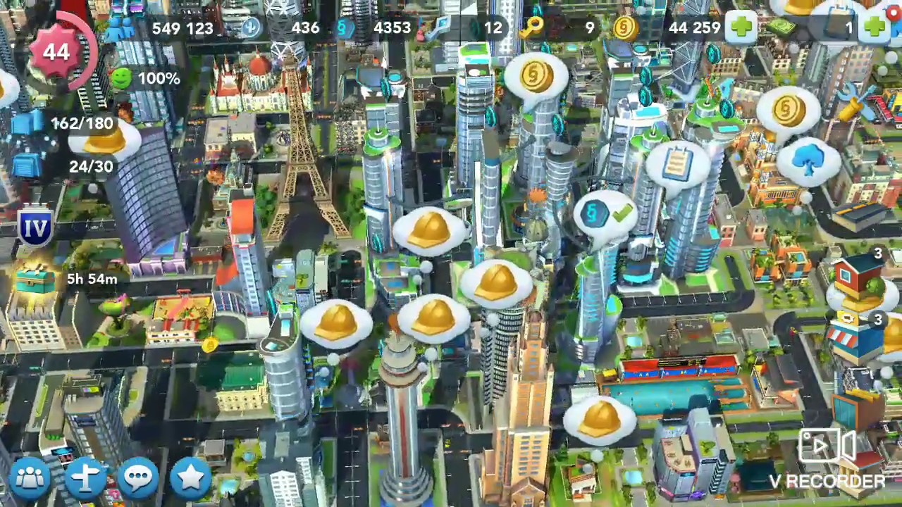 SimCity BuildIt TORNADO ATTACK - YouTube