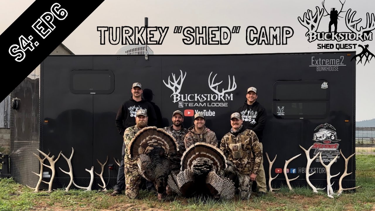 TURKEY SHED CAMP! S4:EP6 - YouTube