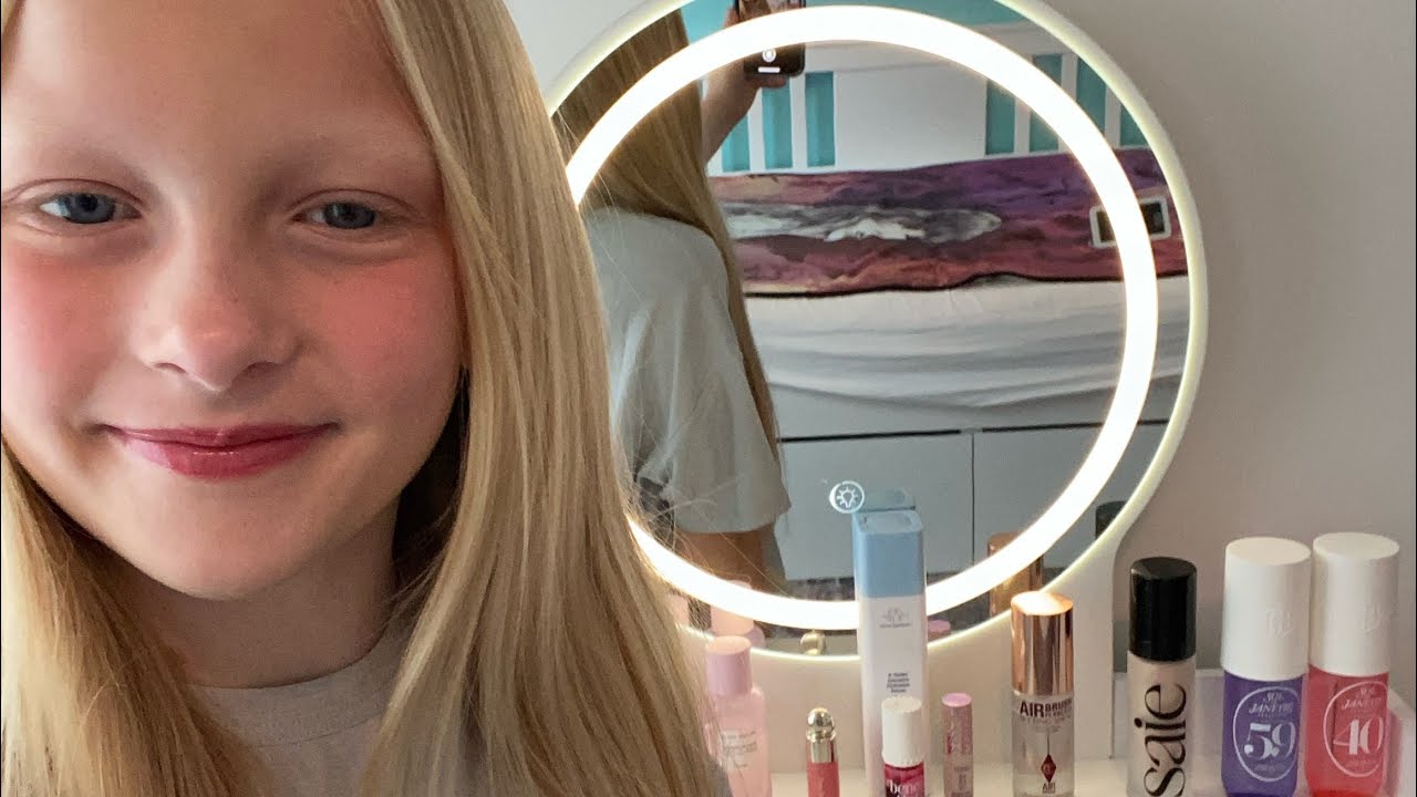 Grwm for my friends birthday party please subscribe I have a giveaway ...