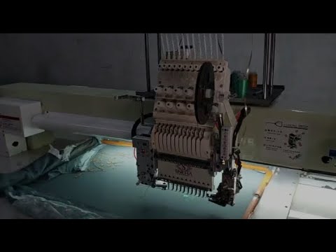 How much single head embroidery machine 12 needle | single head ...
