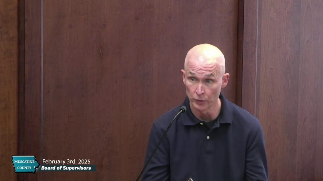 February 3rd, 2025 Muscatine County Board Meeting - YouTube