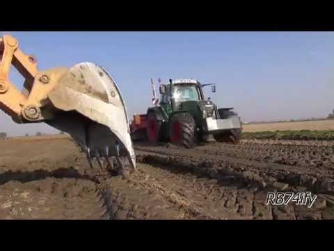 CASE CX230C & FENDT 936, 820 + Scrapers Fontana, Migliavacca - Land ...