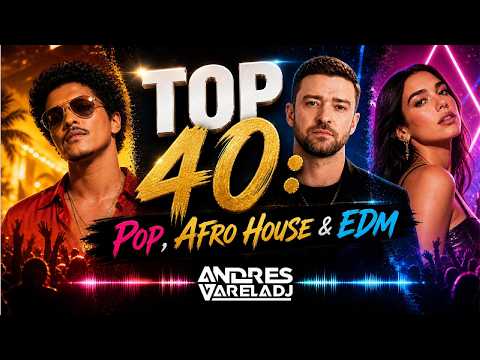 TOP 40 CLEAN POP, AFRO & EDM CLEAN (Bruno Mars, Sabrina Carpenter, Dua Lipa Olivia Dean RAYE, Hugel)
