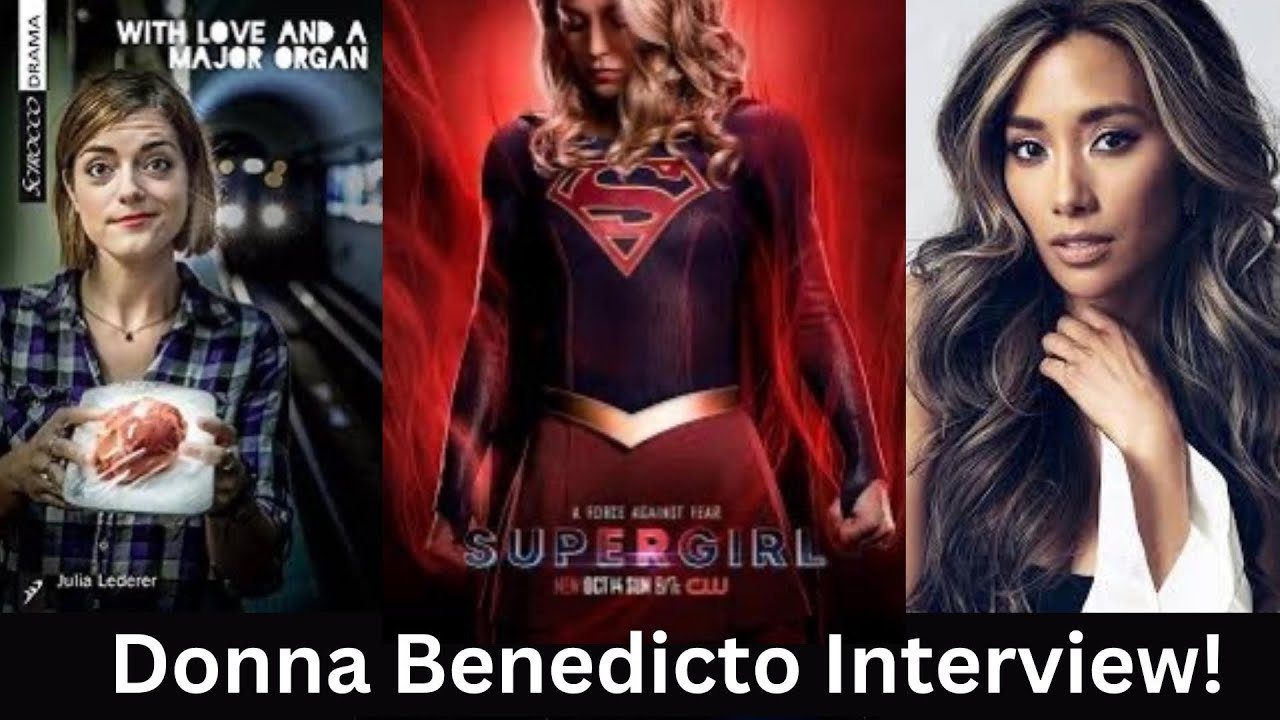 Donna Benedicto Interview! #supergirl #filipino #actor - YouTube