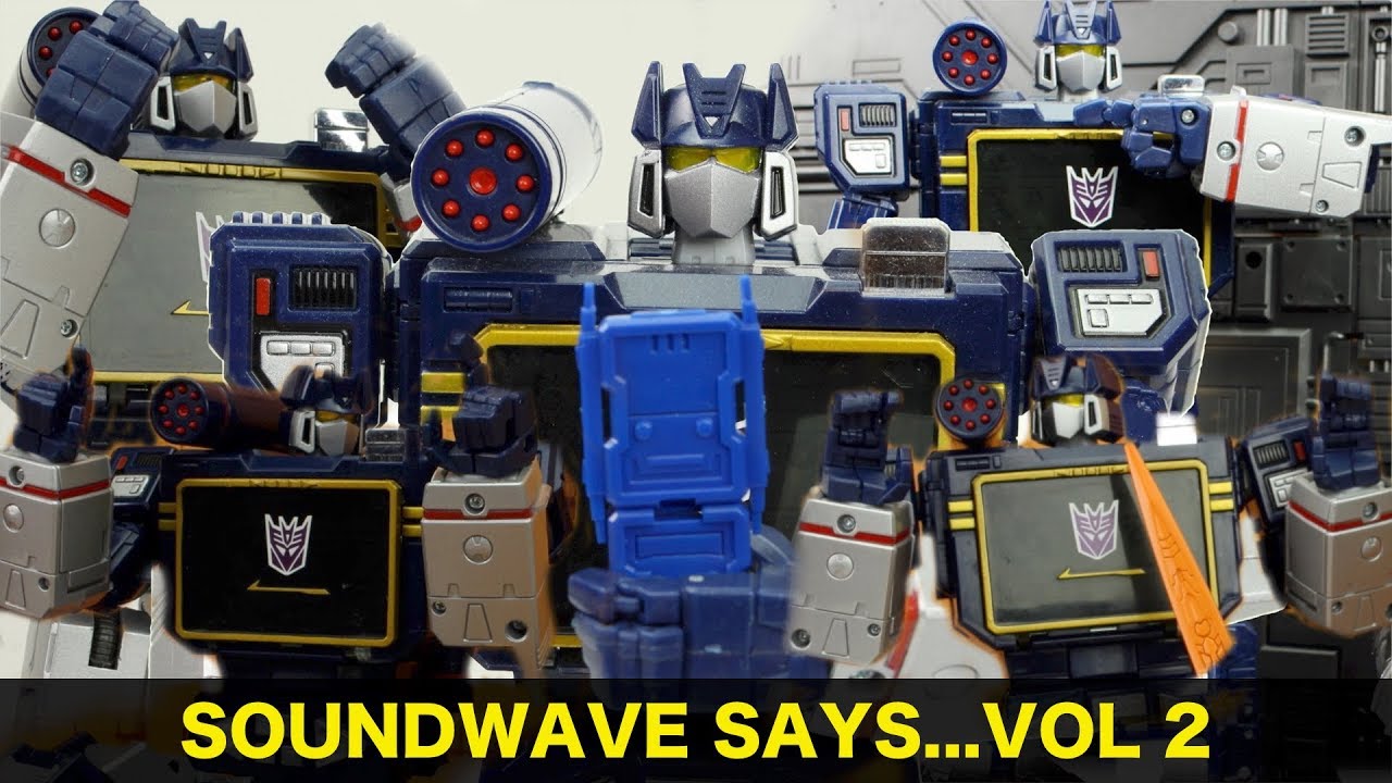 Soundwave Says - Volume 2 - YouTube