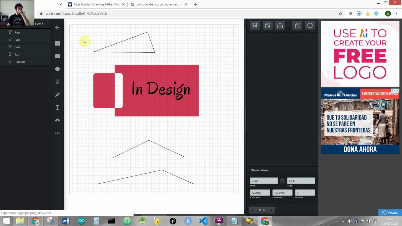 1ESO svg vectr Tutorial IV - YouTube