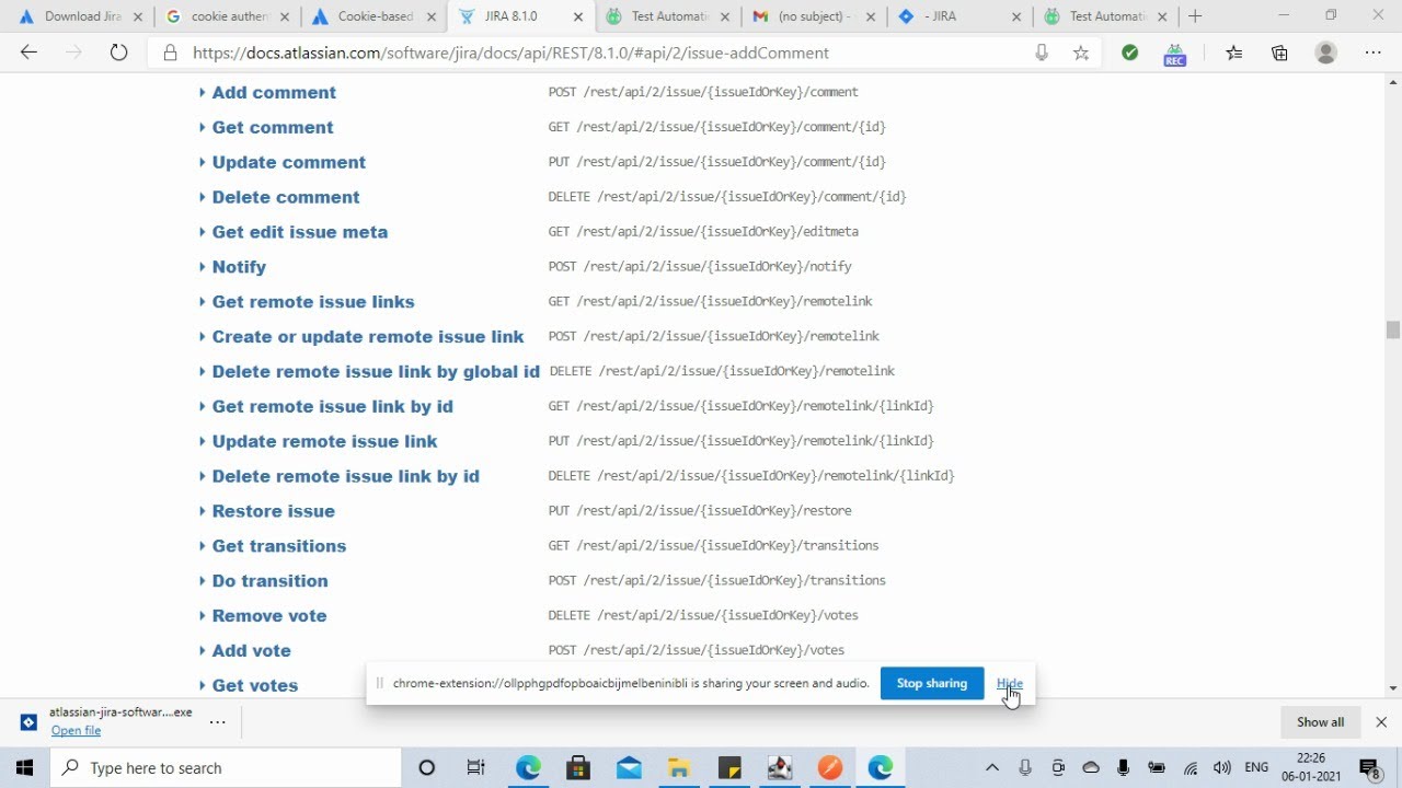 Chapter 8 - How to Add and Update Comment in JIRA using its API - YouTube