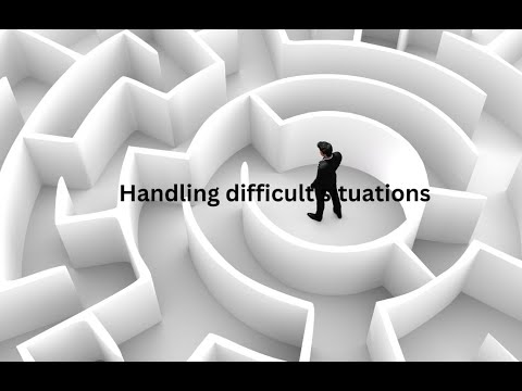 Handling difficult situation - YouTube