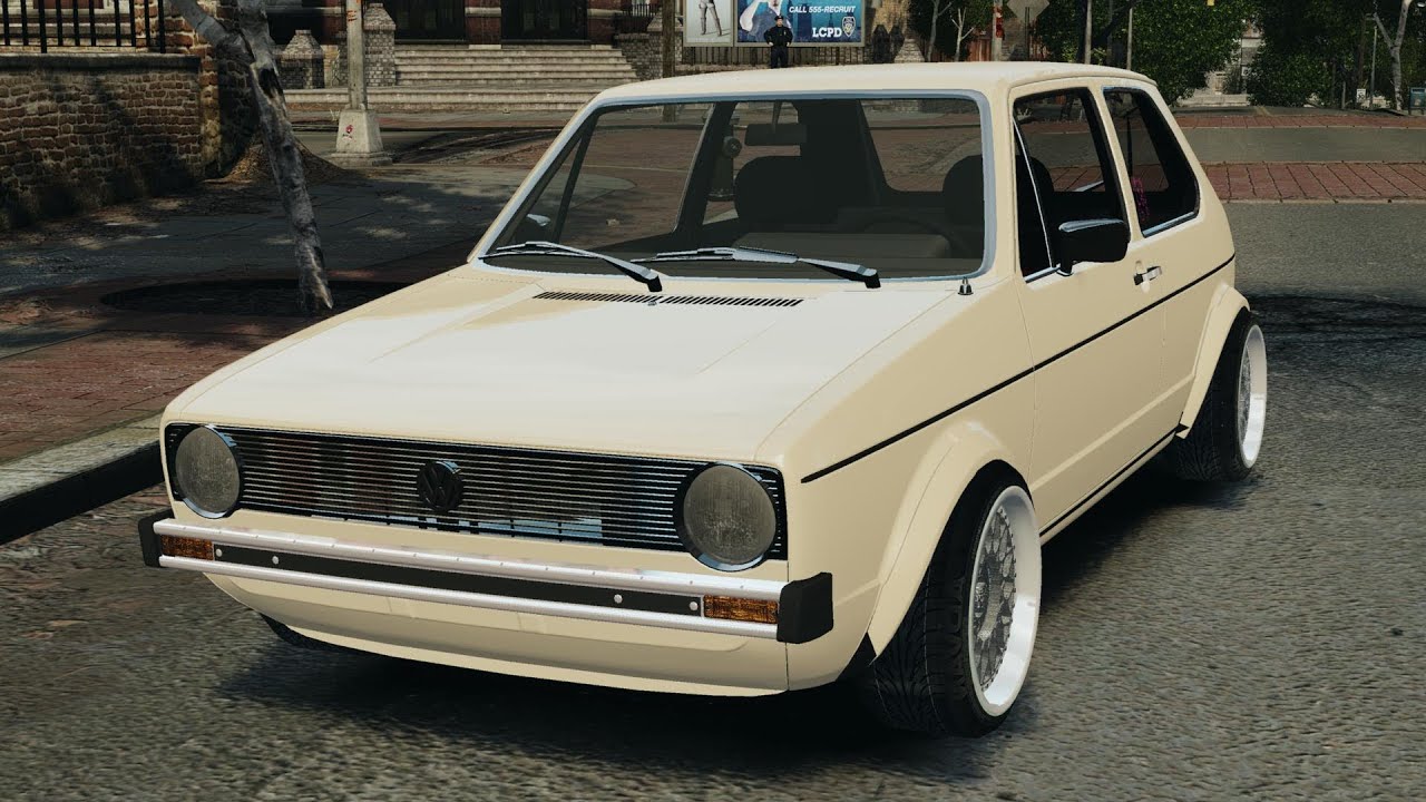 Volkswagen Golf Mk1 Stance for GTA 4 - YouTube