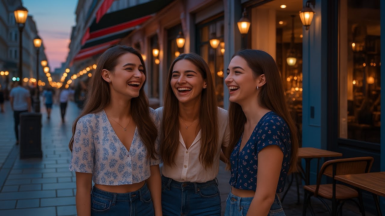 I Discovered the Most Beautiful Girls in Romania 🌸 | 4K Calea Victoriei ...