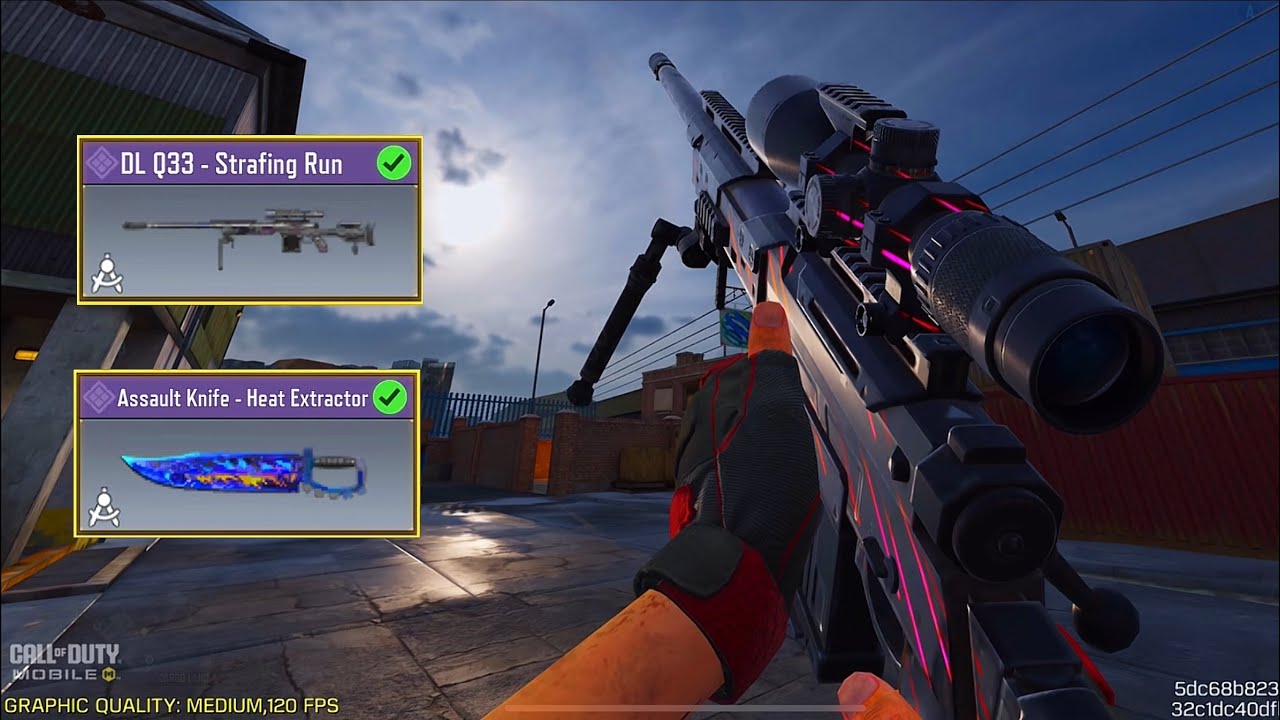 DLQ33 Strafing Run + Assault Knife Heat Extractor game play 🔥 - YouTube