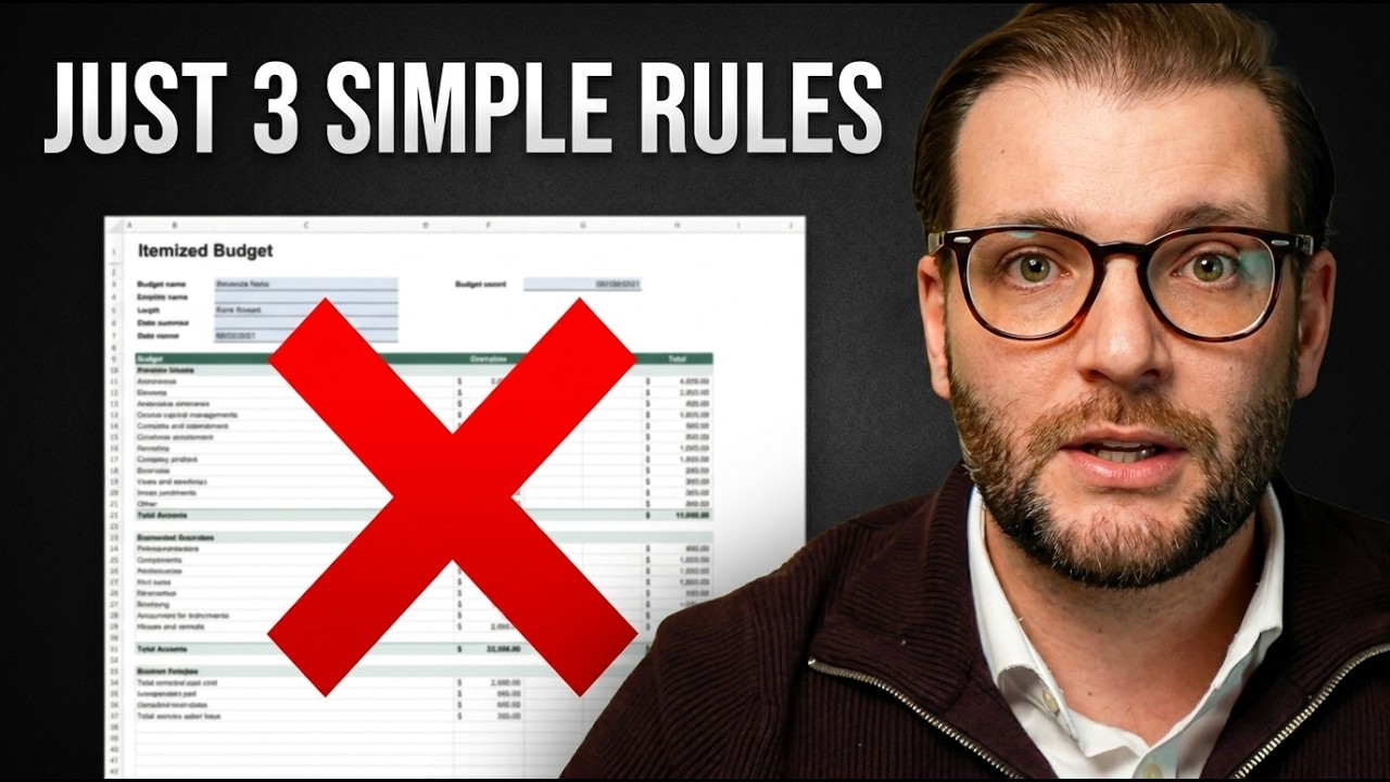 Budgeting Won't Build Wealth (3 Rules That Will) - YouTube