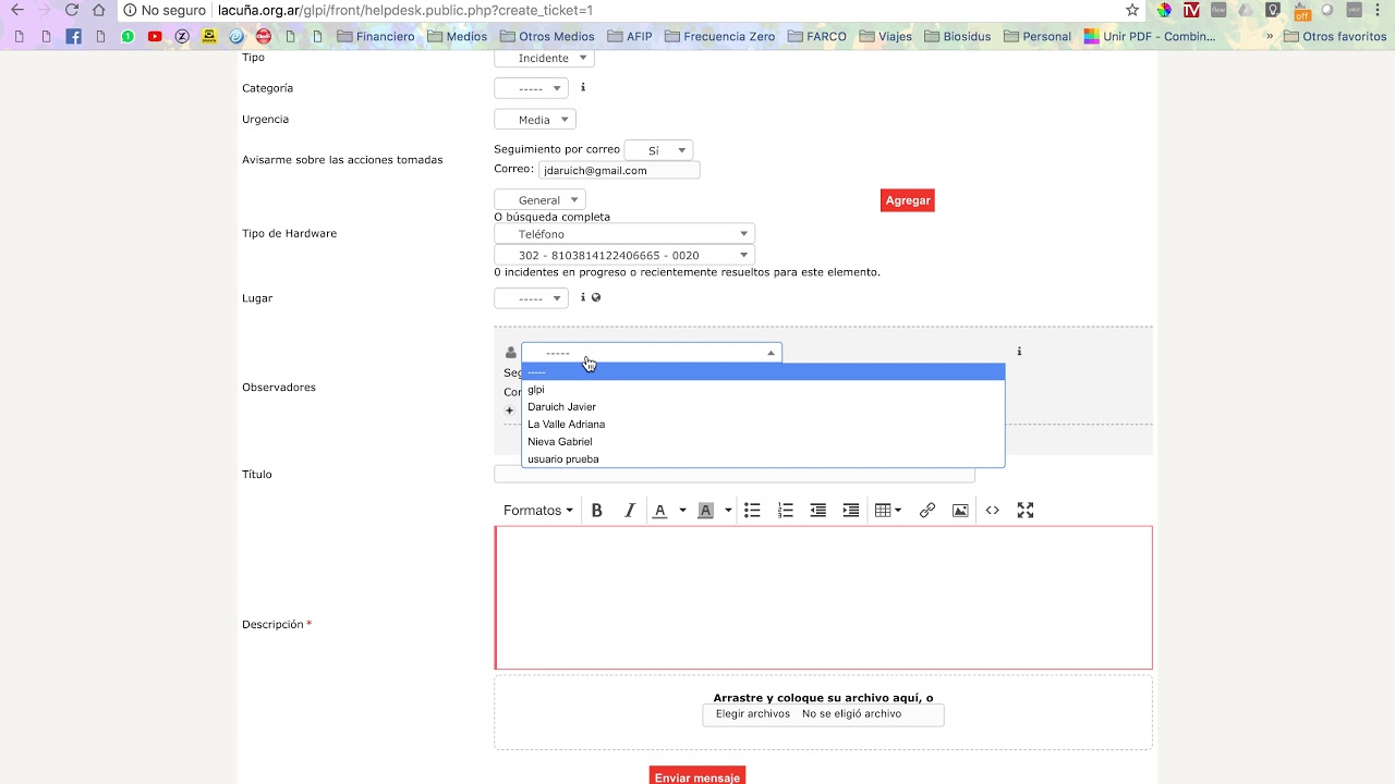 Tutorial GLPI - YouTube