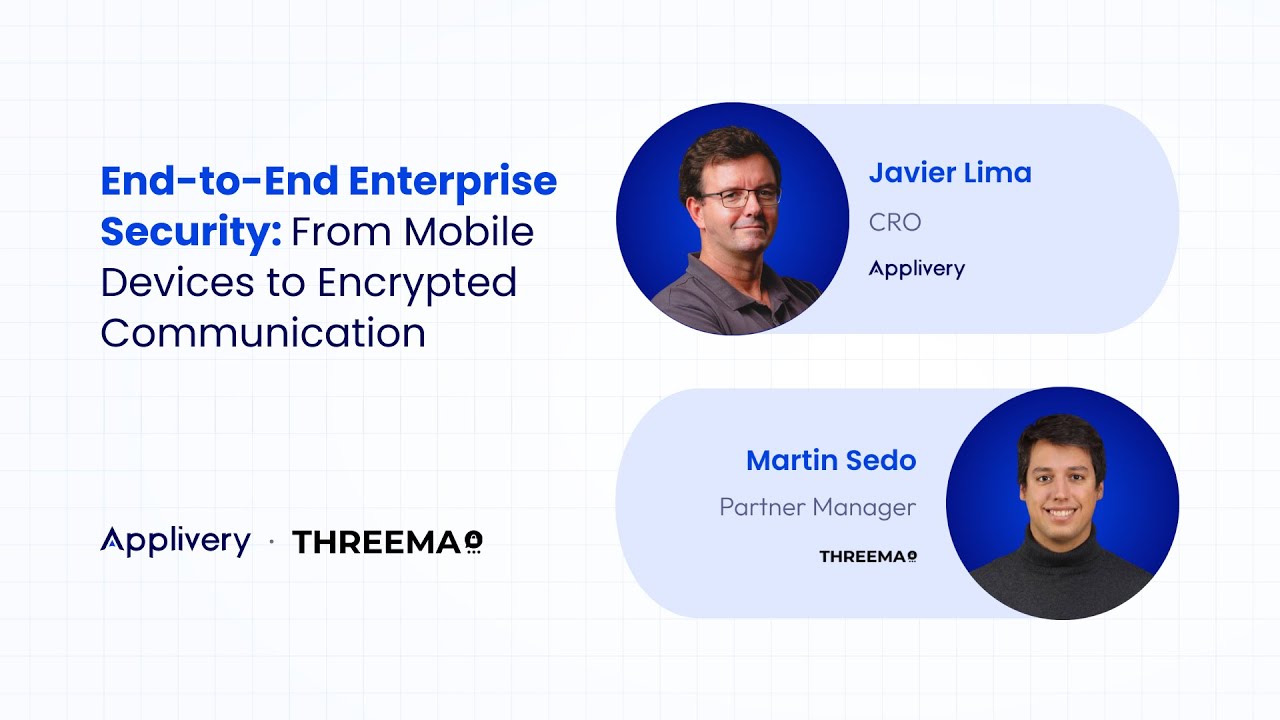 🔒 End-to-End Enterprise Security: From Mobile Devices to Encrypted ...